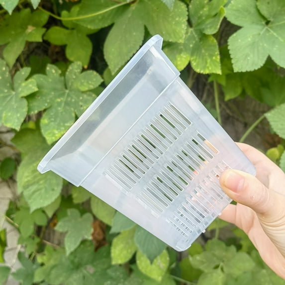 Breathable square orchid pot, suitable for plant root growth ...