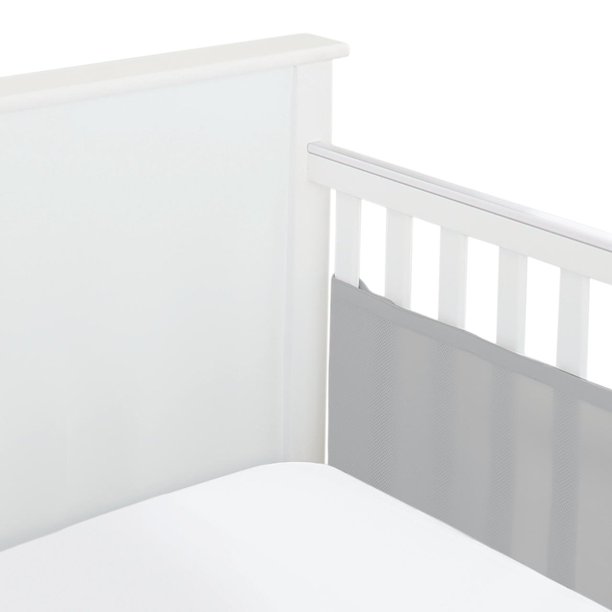 BreathableBaby Breathable Mesh Liner for Full-Size Cribs, Classic 3mm ...