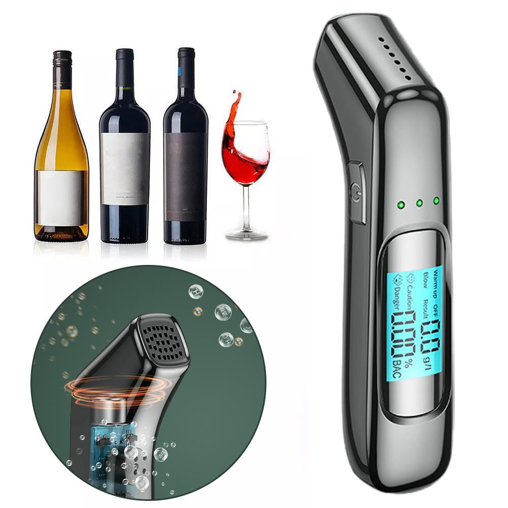 Breathalyzer,High-Accuracy Professional Alcohol Tester, Drink-Driving ...