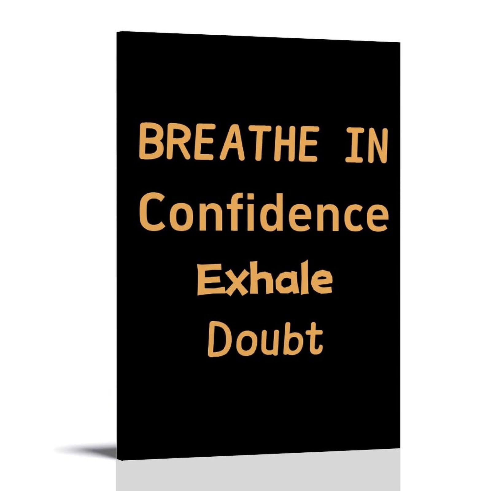 Breathe in Confidence Print Positive Affirmations Poster Kids ...