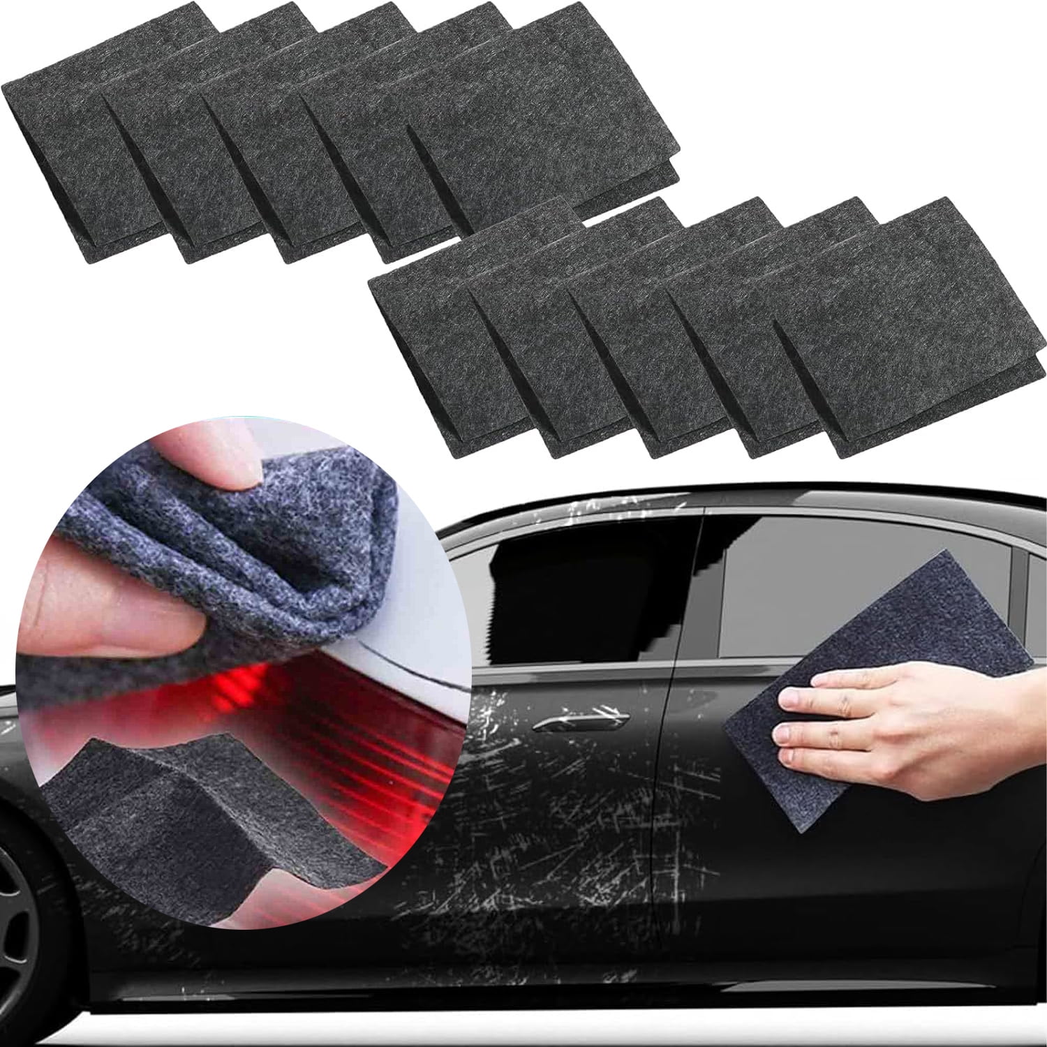 Breathe Green Nano Sparkle Cloth, Nano Removal Car Paint Scratch Repair ...