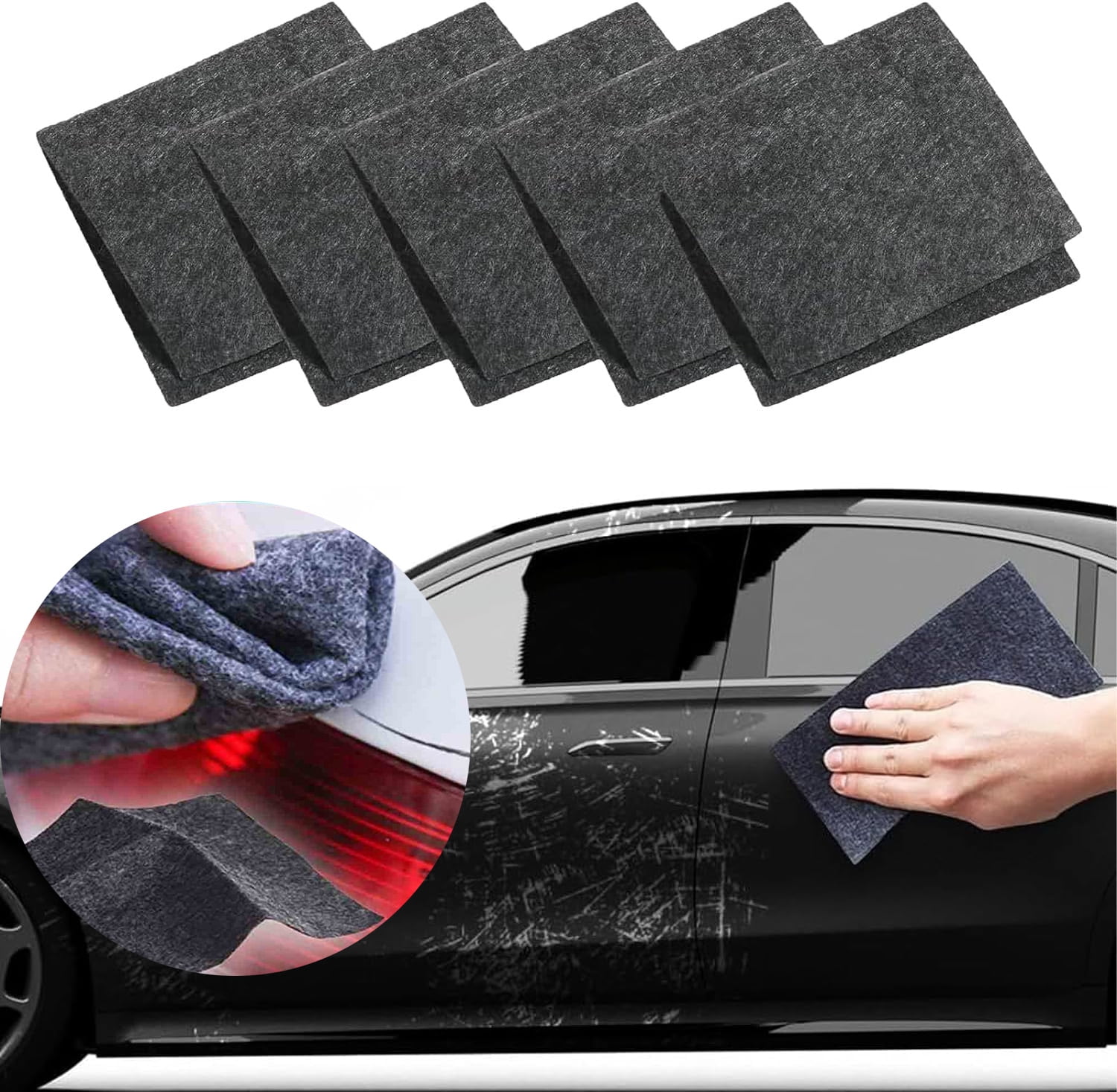 Breathe Green Nano Sparkle Cloth, Car Scratch Remover, Deep Scratches ...