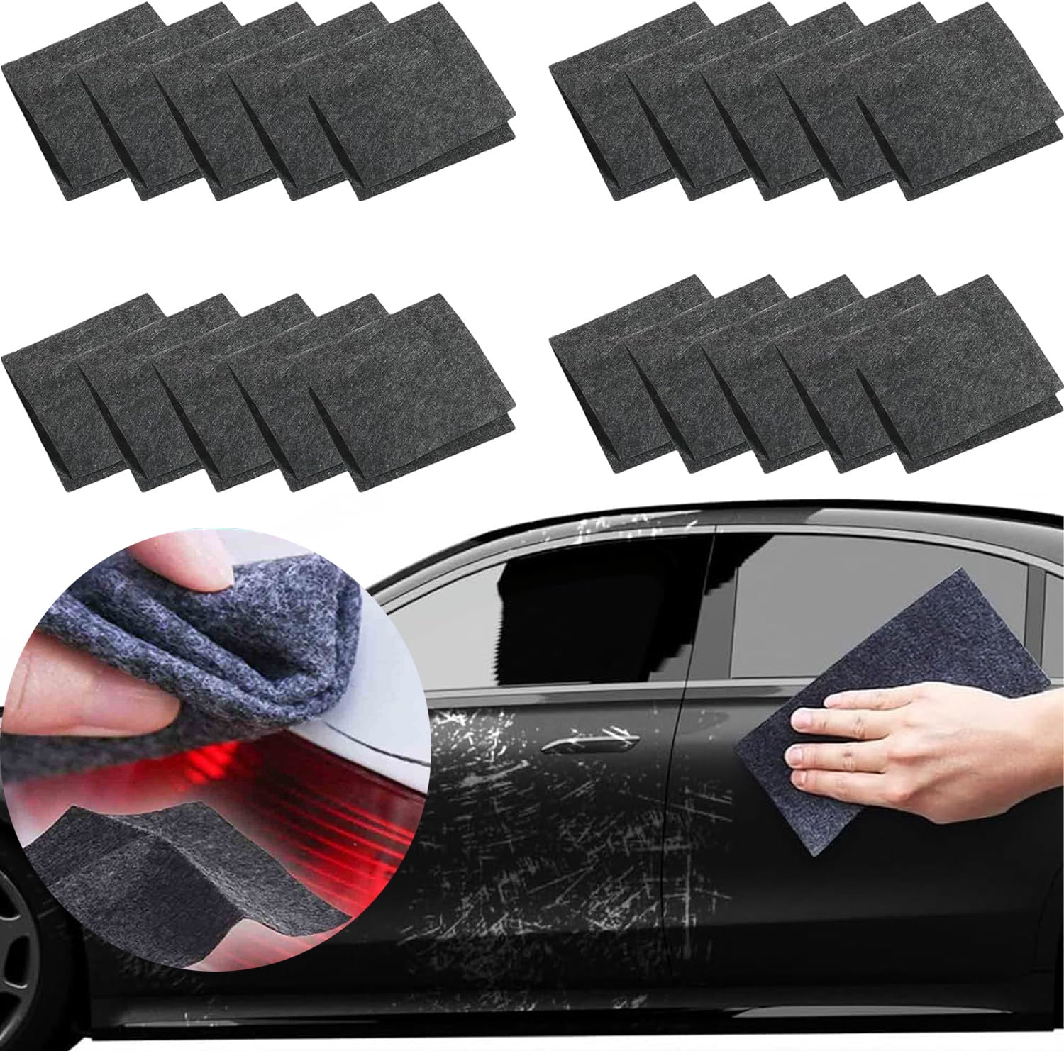 Breathe Green Nano Sparkle Cloth, Nano Removal Car Paint Scratch Repair ...