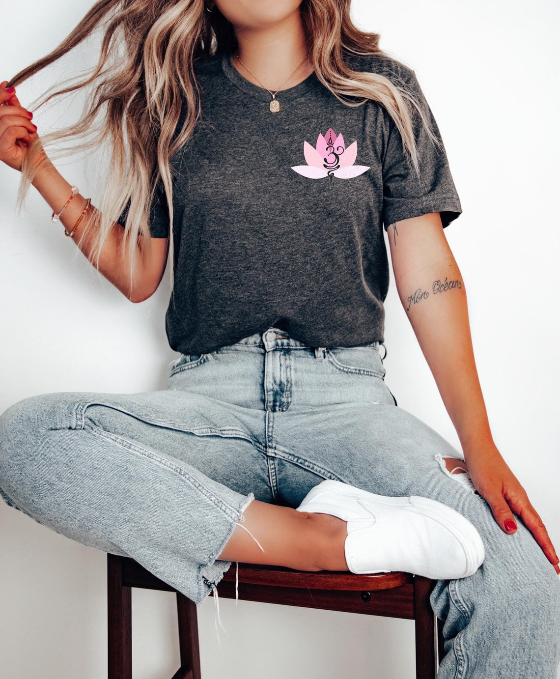 Breathe Symbol Shirt, Sanskrit Tshirt, Meditation Gifts, Breathe Shirt ...