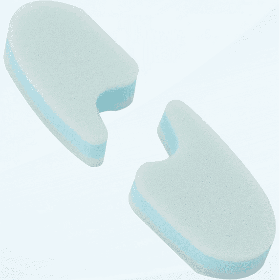 Breatheable Foam Toe Spacers Pain Relief Washable Reusable Sponge Toe ...