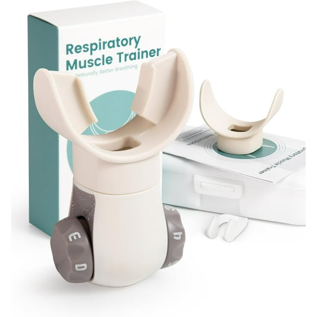 Breathing Exercise Device,Breathers Trainers Exerciser with Adjustable ...