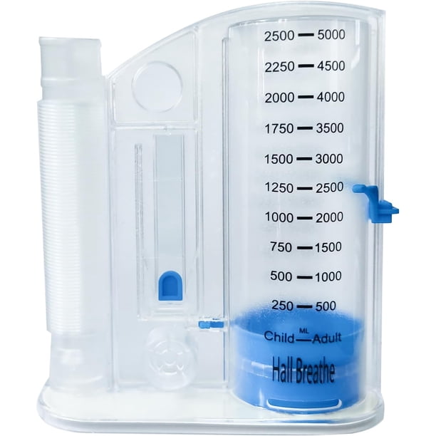 Breathing Exercise Device for Lungs, Deep Breathing Trainer for Adults ...