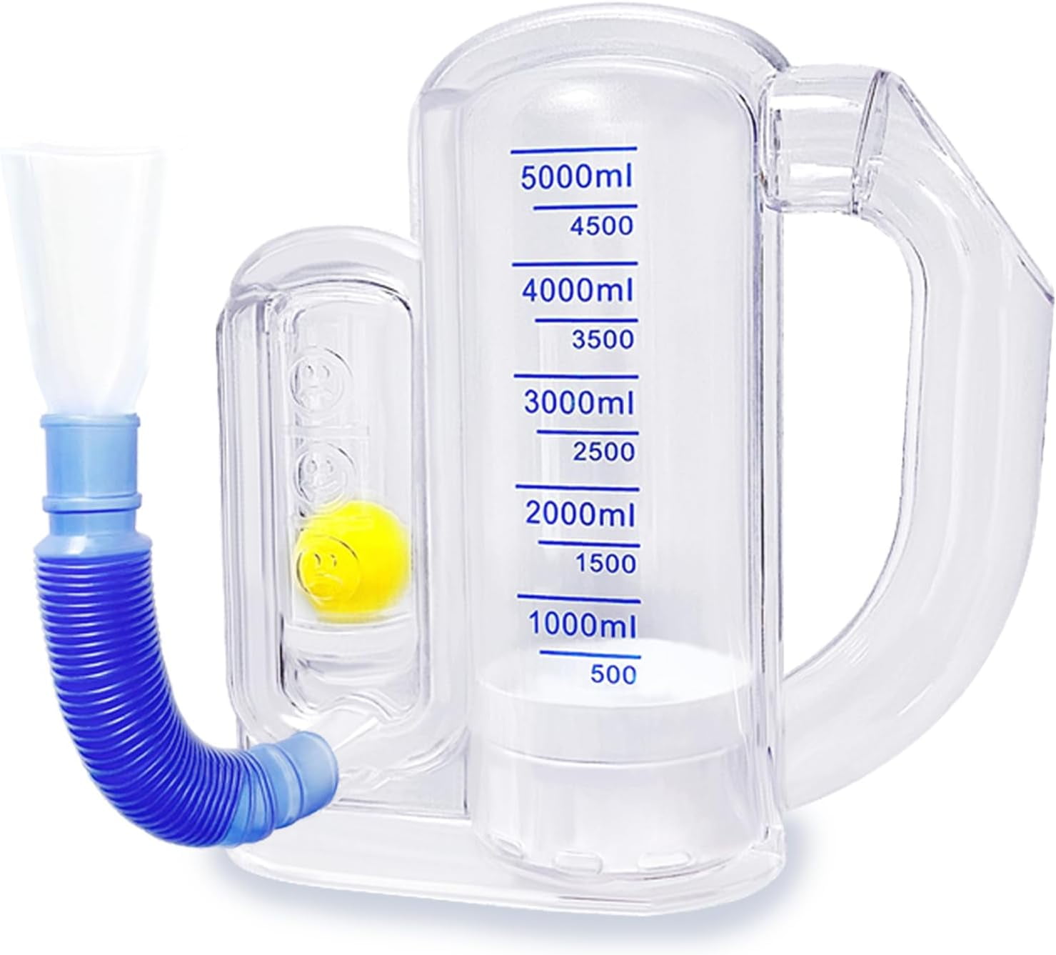 Breathing Exercise Device for Lungs, Deep Breathing Trainer for Adults ...