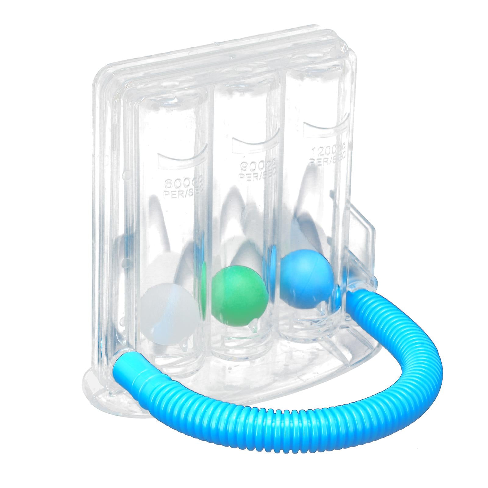 Breathing Exerciser Lung Trainer with 3 Balls for Vital Capacity ...