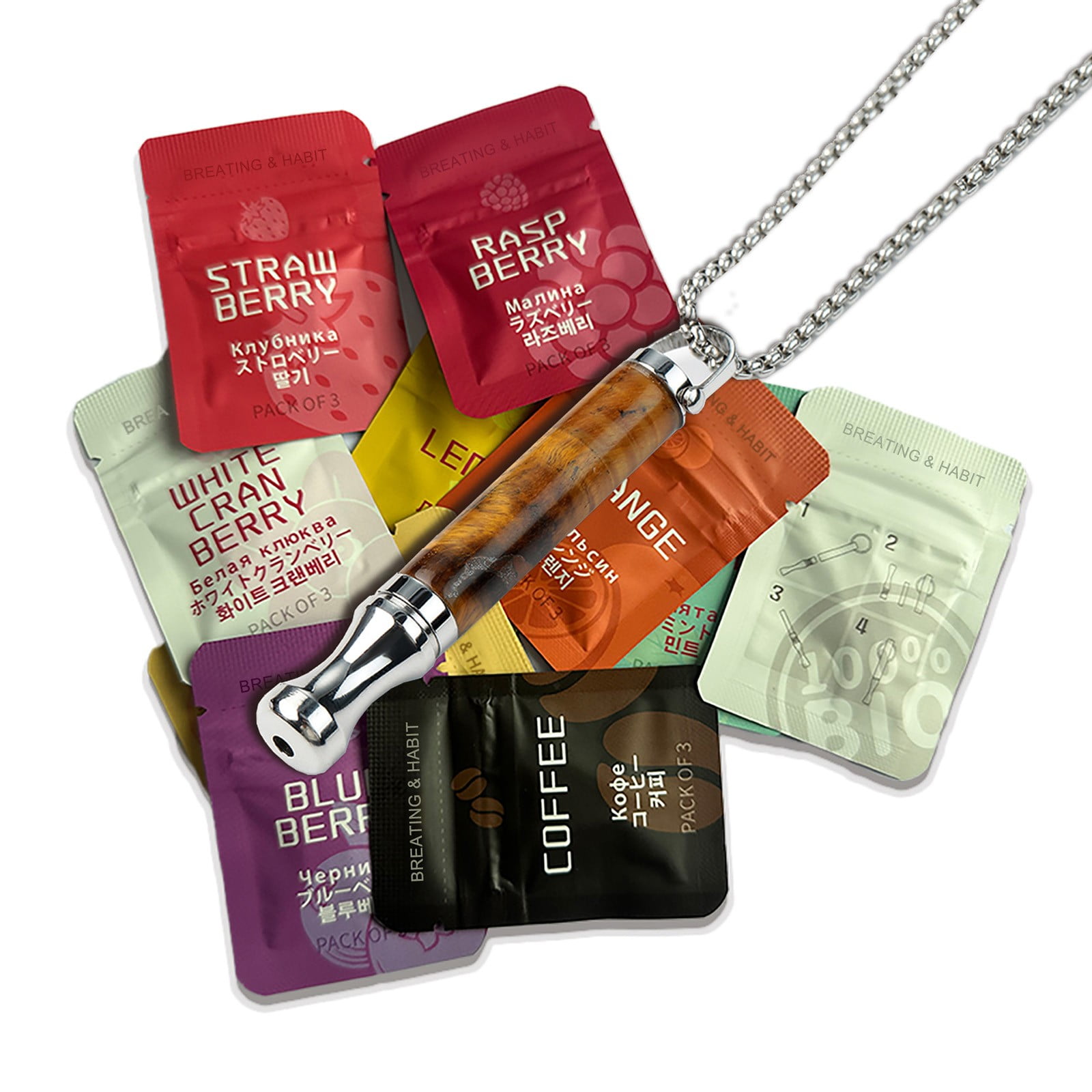 Breathing Necklace Classic Shift for Habitual Breath Practice ...