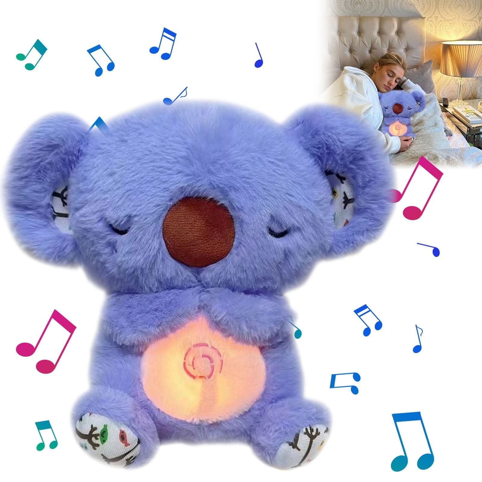 Breathing Otter Relief Koala Breathing Stuffed Animal for Anxiety, Mush ...