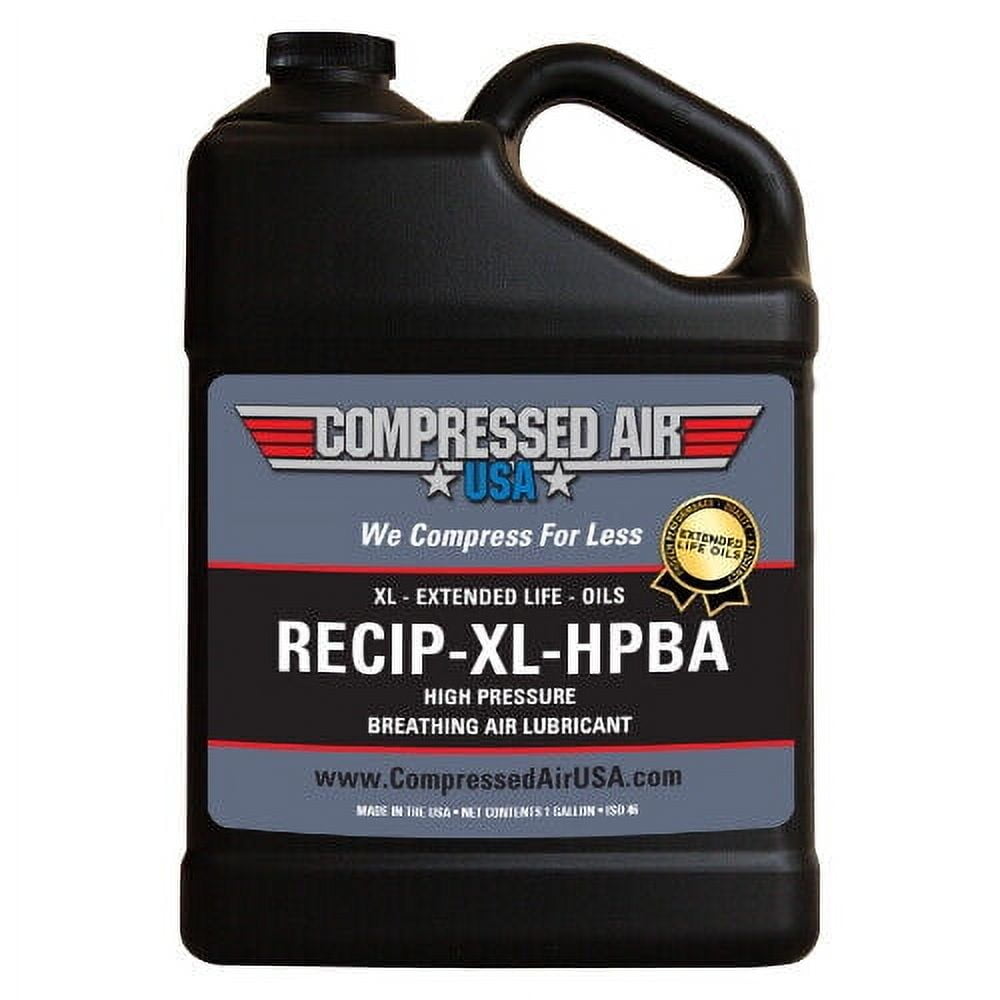 Breathing Safe Oil for High Pressure Reciprocating Air Compressors (1 ...