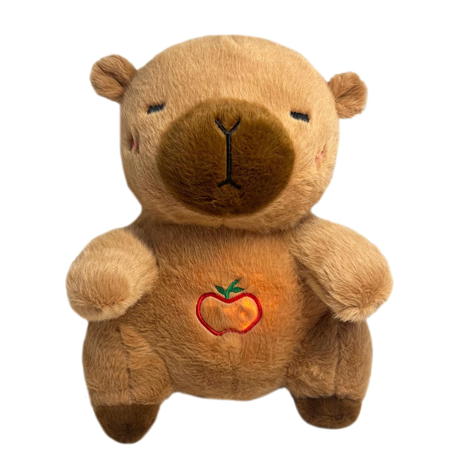 Breathing Stuffed Animal,Capybara Calming Sleeping Toy - Rhythmic ...