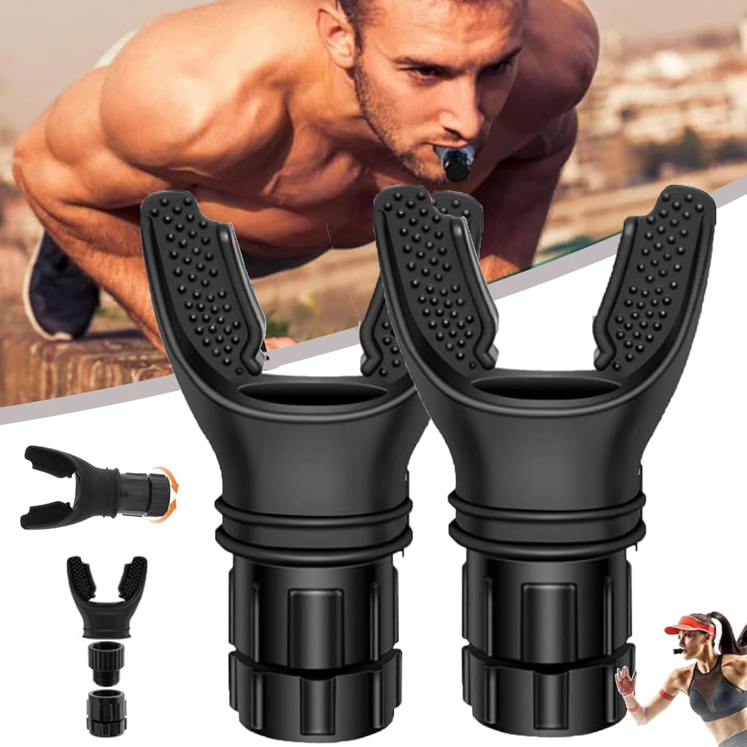 Breathmax - Breathmax Breathing Trainer, Portable Lung Trainer with ...