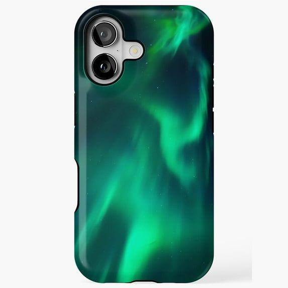 Breathtaking Northern Lights Night Sky Scene iPhone Case 17 16 15 14 13 ...