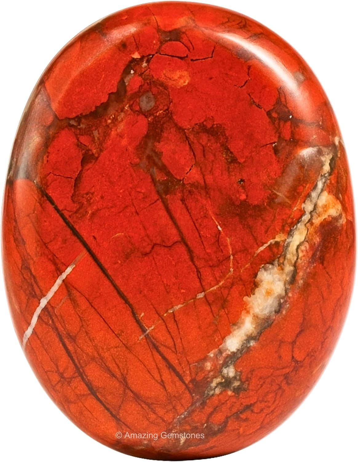 Brecciated Jasper Crystals & Healing Stones - Large Palm Stone Crystals ...