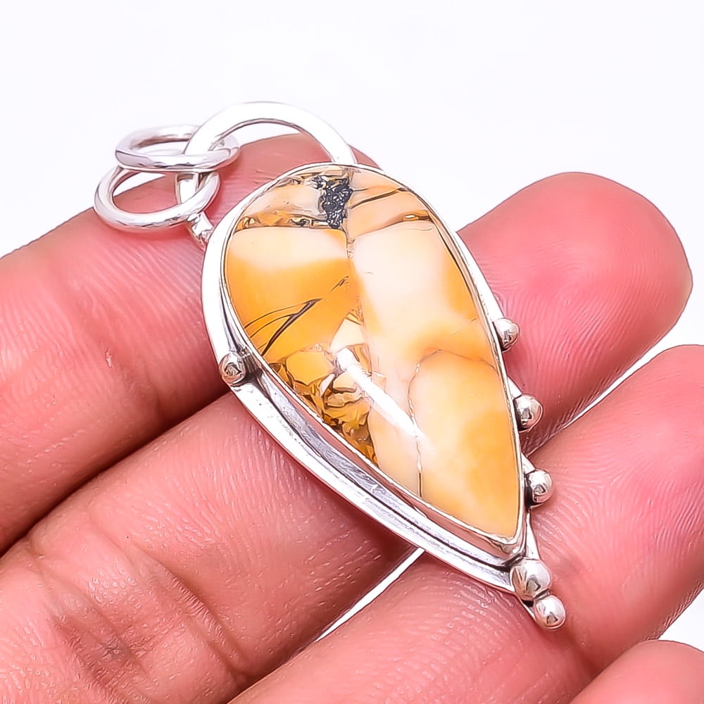 Brecciated Mookaite - Australia Designer 925 Sterling Silver Pendant 1. ...