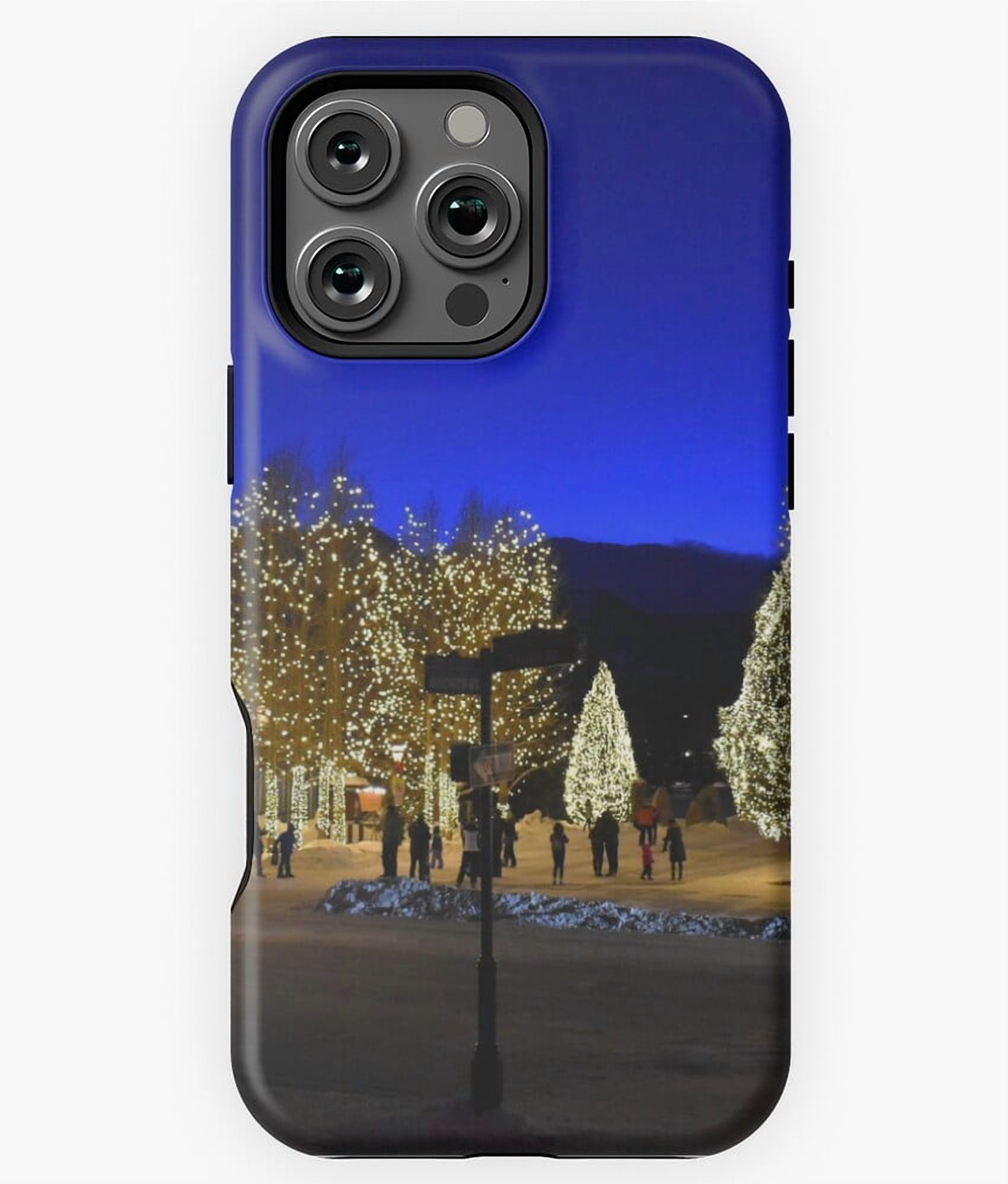 Breckenridge at Christmastime Holiday Phone Case for iPhone 16 15 14 13 ...