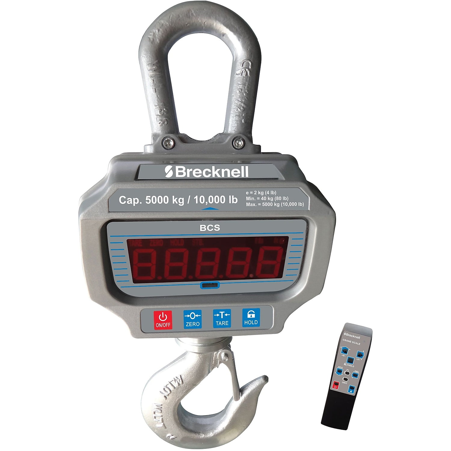 Brecknell Crane Scale LED Display 6000 lb. Capacity (BCS6000) - Walmart.com