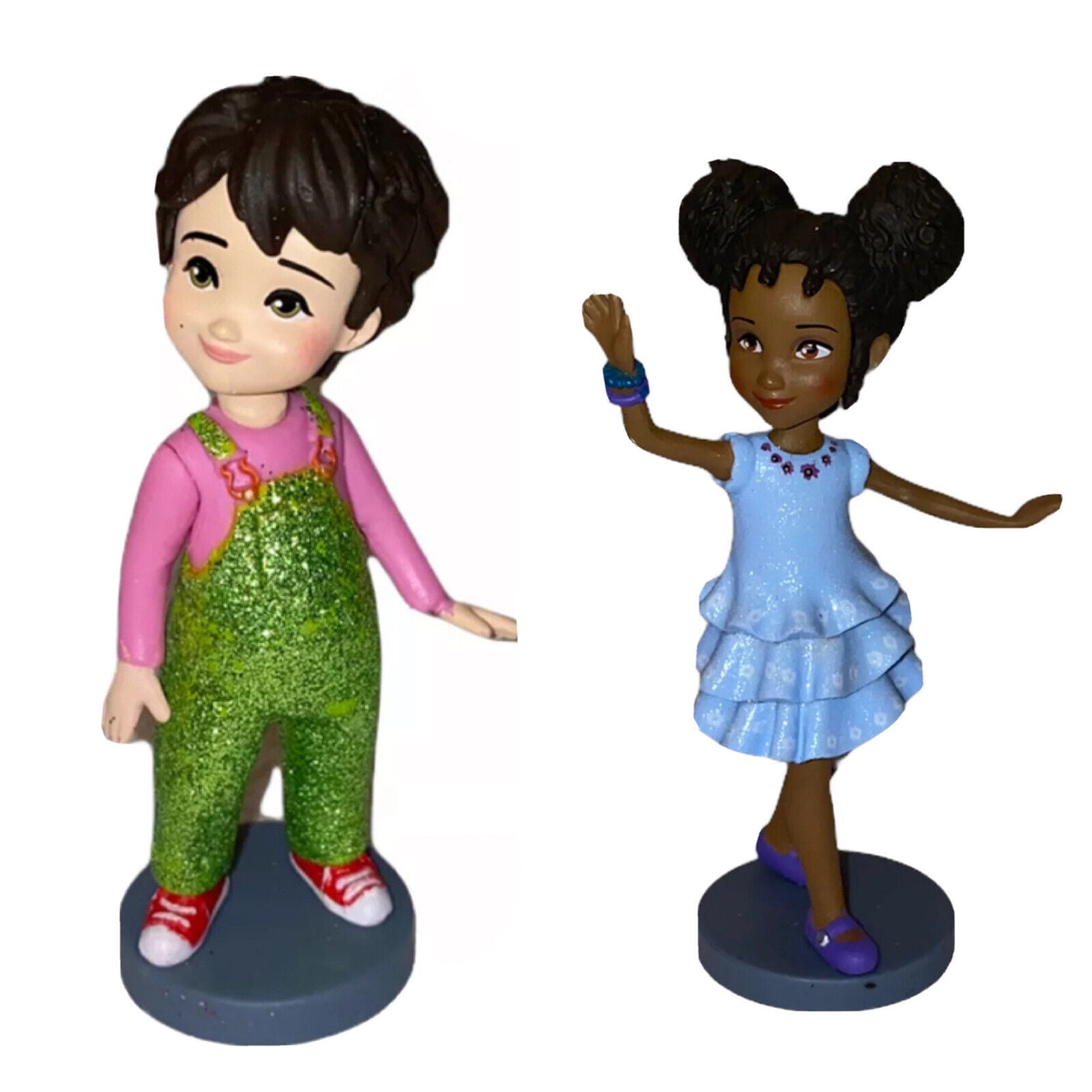 Bree James & Jojo Jo Clancy Pvc Cake Topper Figure Figurine 3” Fancy ...