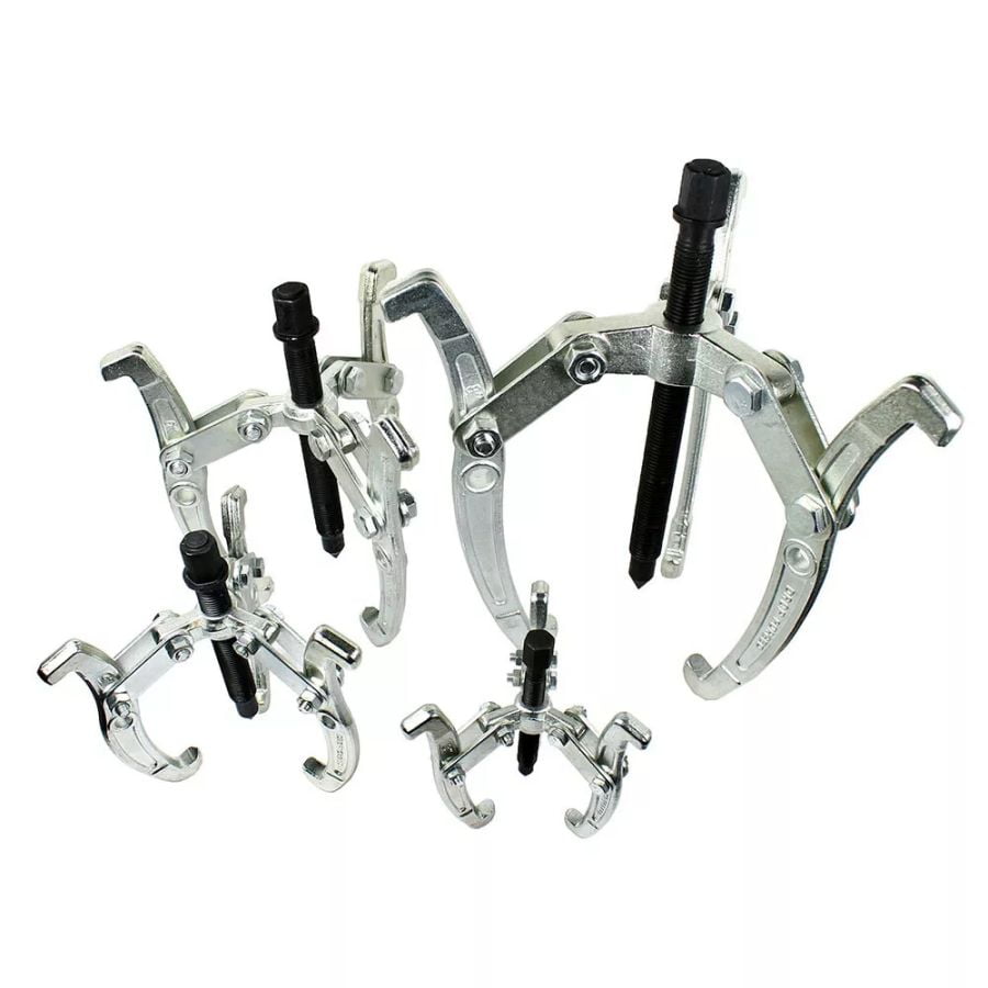 BreeRainz Comprehensive 4-Piece Gear Puller Set Including 3", 4", 6 ...
