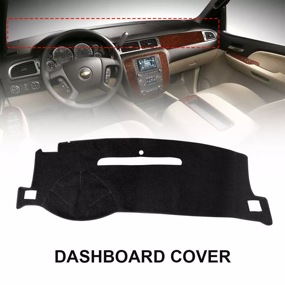 BreeRainz Custom Fit Dashboard Cover Mat for Chevy Silverado, Tahoe ...