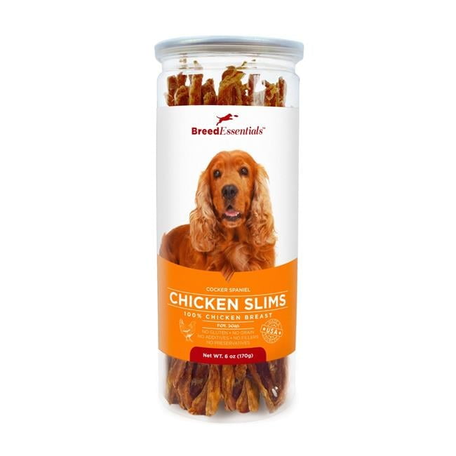 Breed Essentials 197247001065 6 oz Chicken Slims - Cocker Spaniel ...