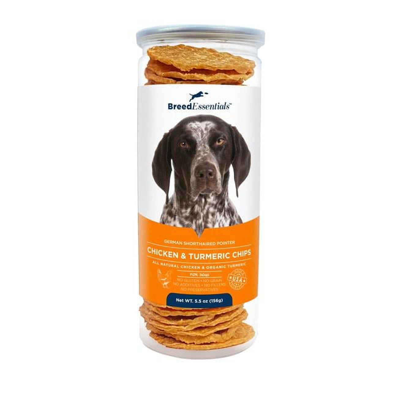 Breed Essentials 197247001591 5.5 oz Chicken & Turmeric Chips - German ...