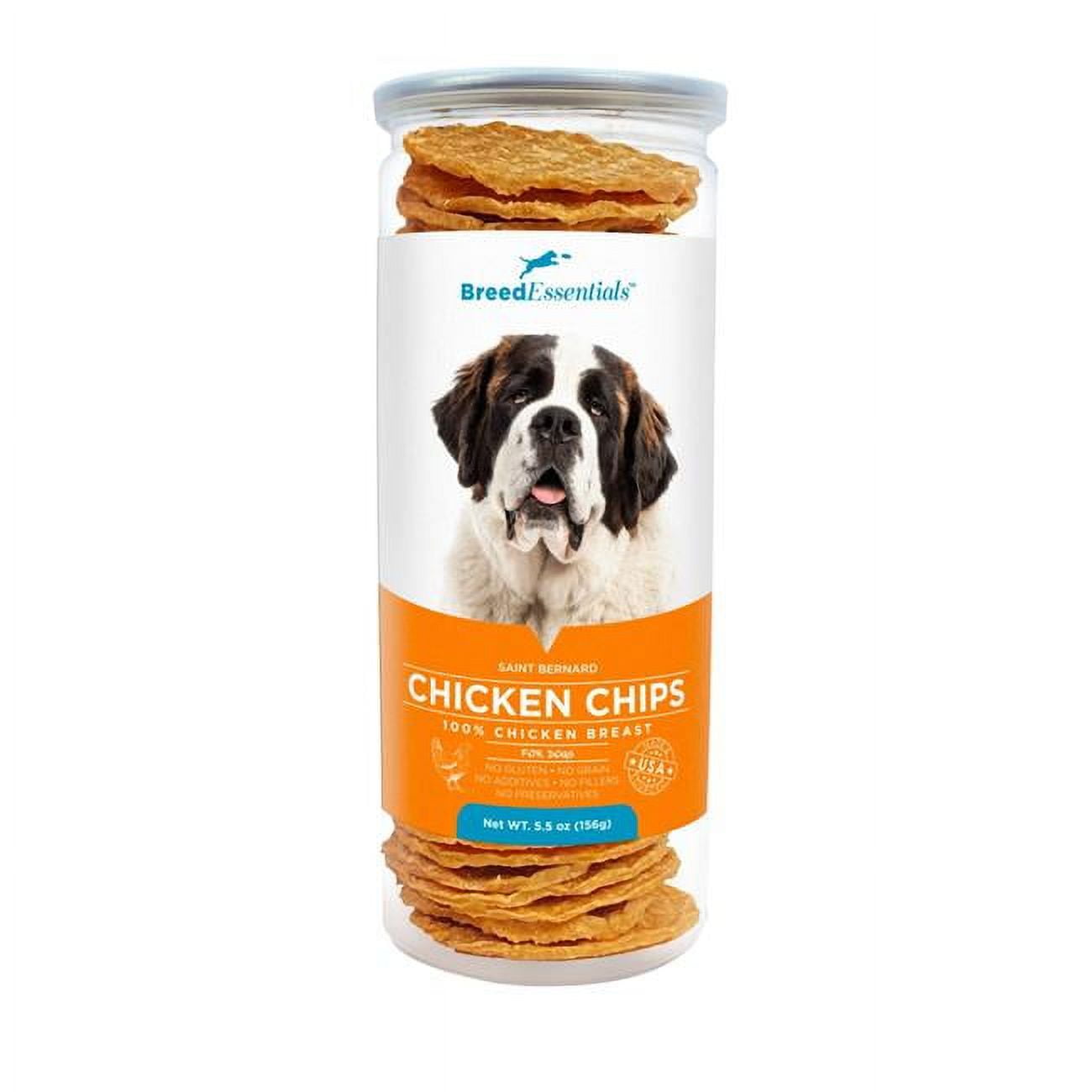 Breed Essentials 197247002178 5.5 oz Chicken Chips - St. Bernard ...