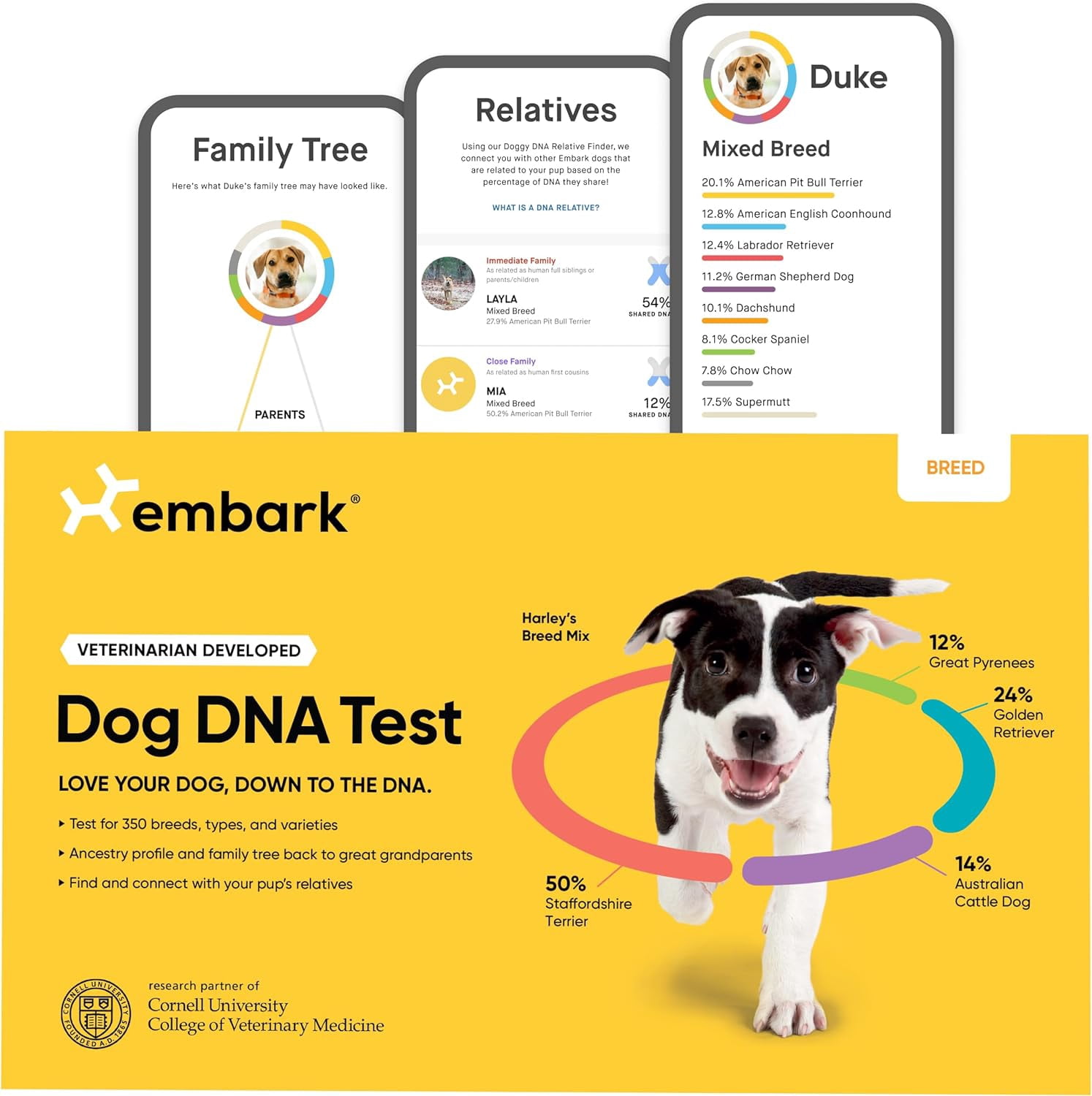 Breed Identification Kit - Most Accurate Dog DNA Testing Kit - 99% ...