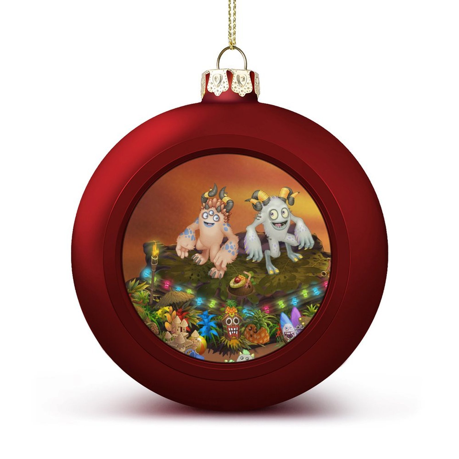 Breeding My Singing Monsters Island Christmas Balls Decoration Xmas ...