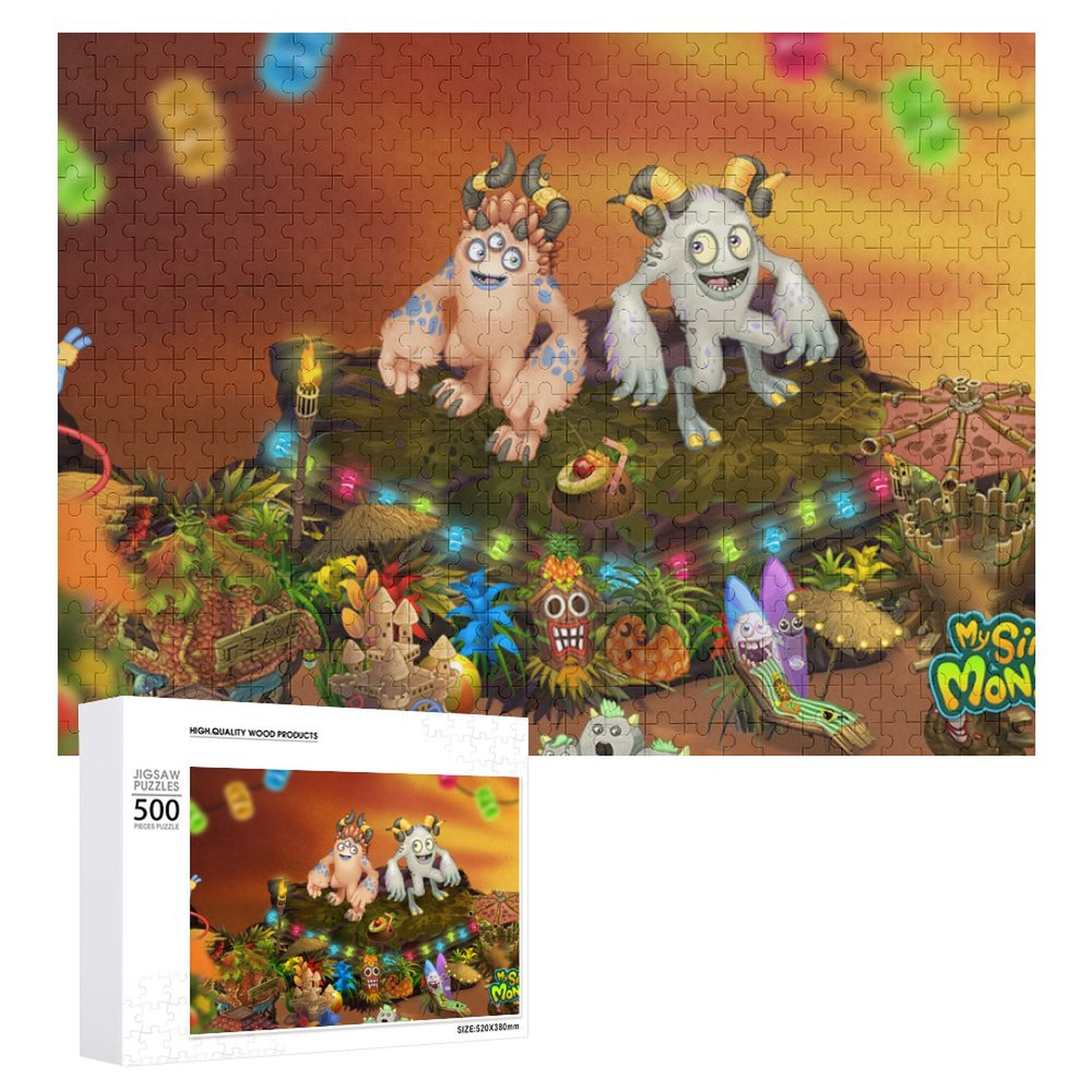 Breeding My Singing Monsters Island Wooden Jigsaw Puzzles Accessories ...