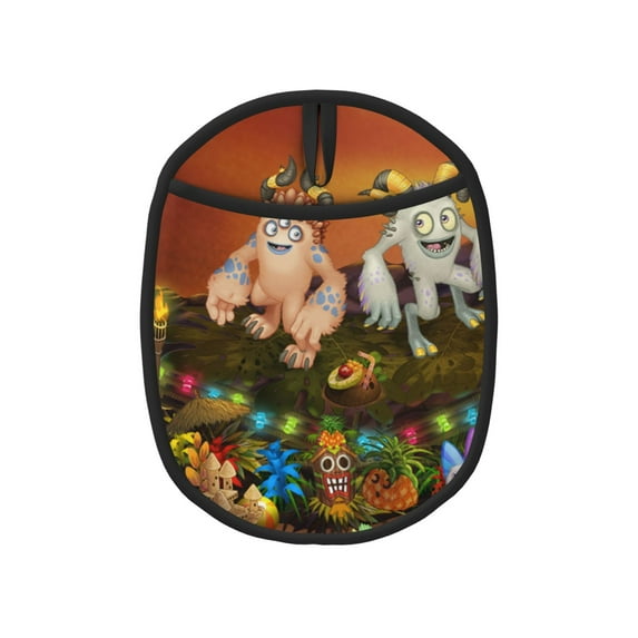 Breeding My Singing Monsters Island Silicone Pot Mat Mitten Oven Mitts ...