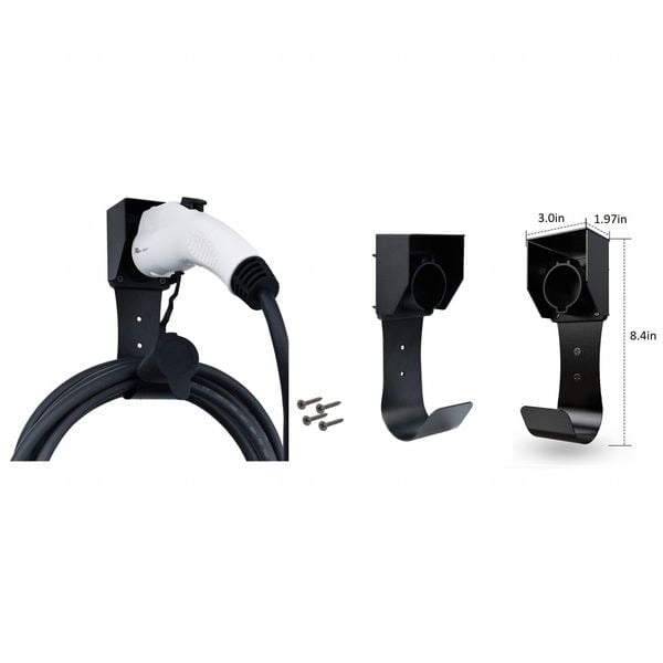 Breez-Ev EV Charger Holster/Dock,,10" D,3" H,3" W EVC-L2-ACC-HAD ...