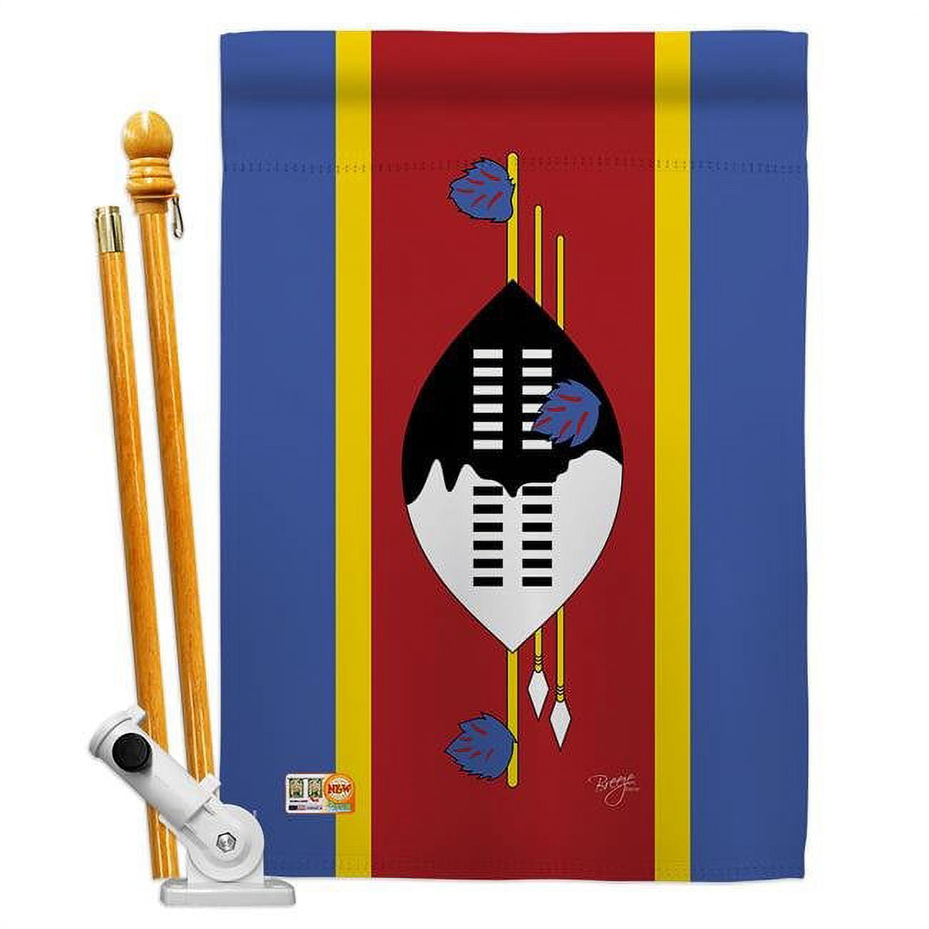 Breeze Decor BD-CY-HS-108289-IP-BO-D-US15-BD 28 x 40 in. Swaziland ...