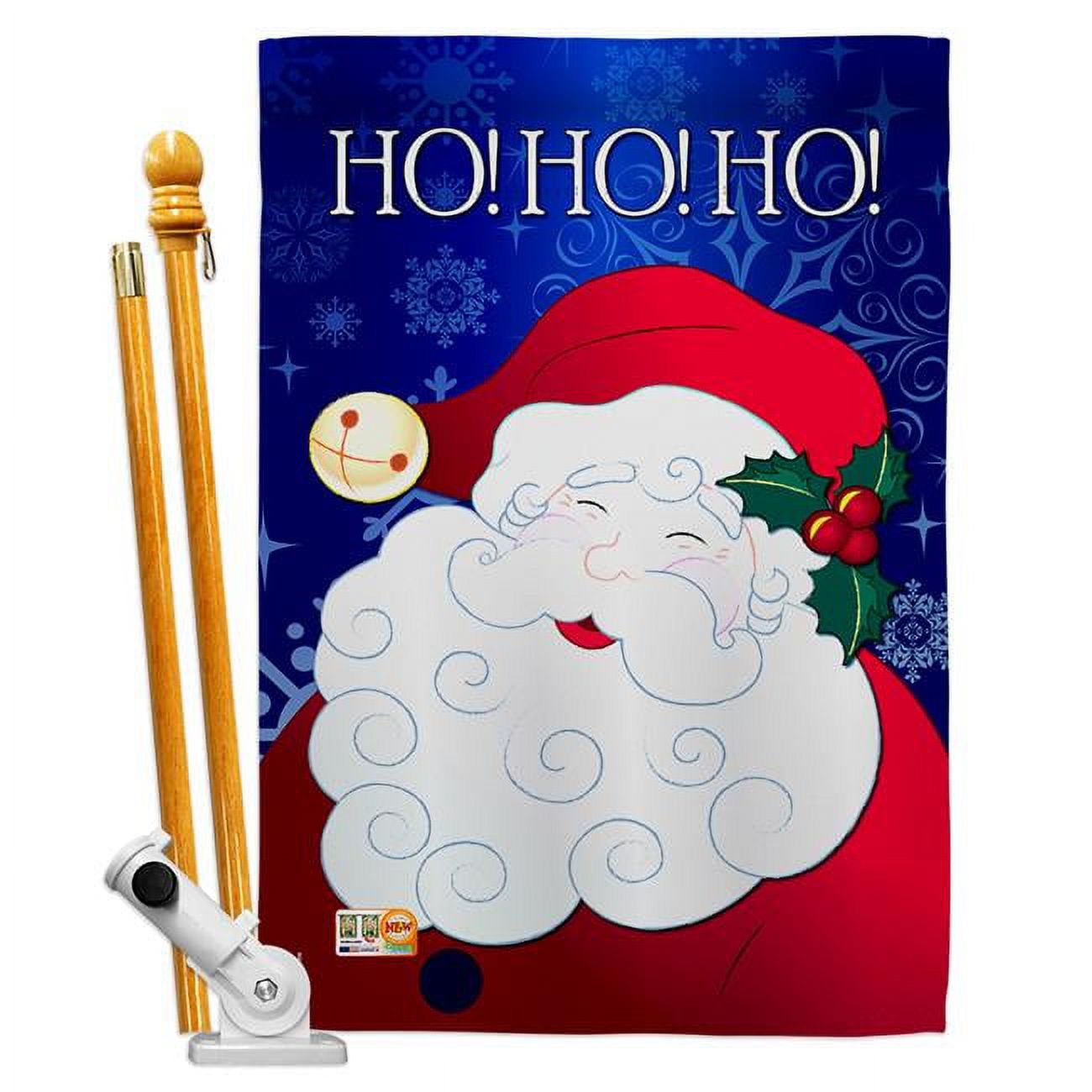 Breeze Decor BD-XM-HS-114064-IP-BO-D-US12-BD 28 x 40 in. Santa Ho ...