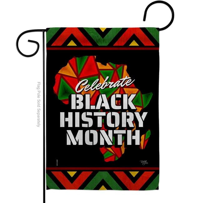 Breeze Decor G120036-BO 13 x 18.5 in. Let Celebrate BHM Black History ...