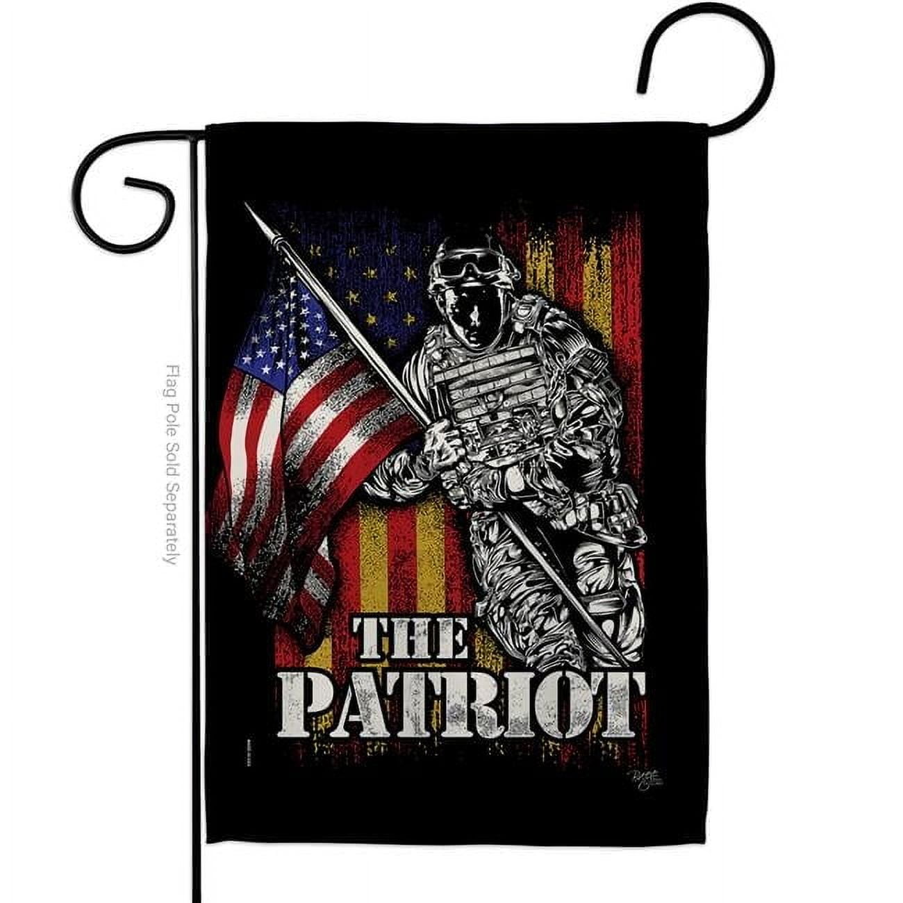 Breeze Decor G158639-BO 13 x 18.5 in. The Patriot Garden Flag with ...