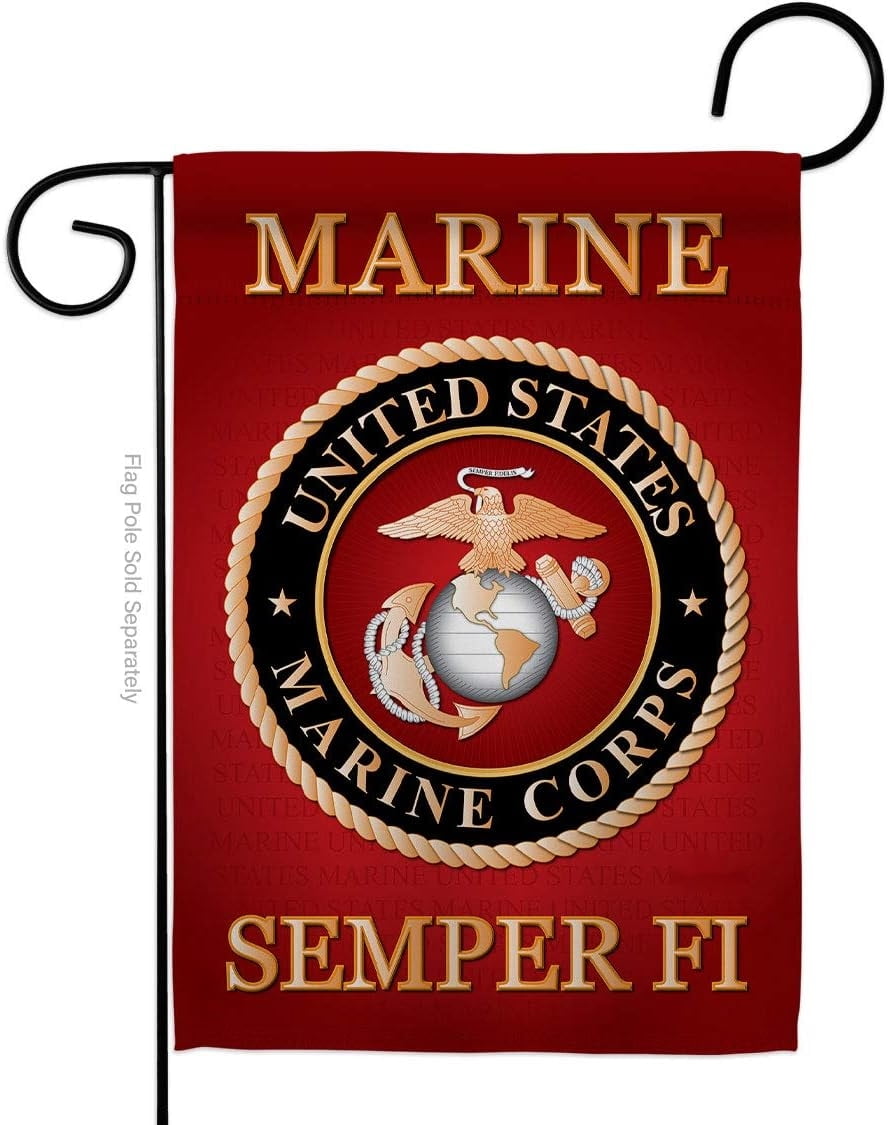 Breeze Decor US Marine Corps USMC Semper Fi Armed Forces Official ...