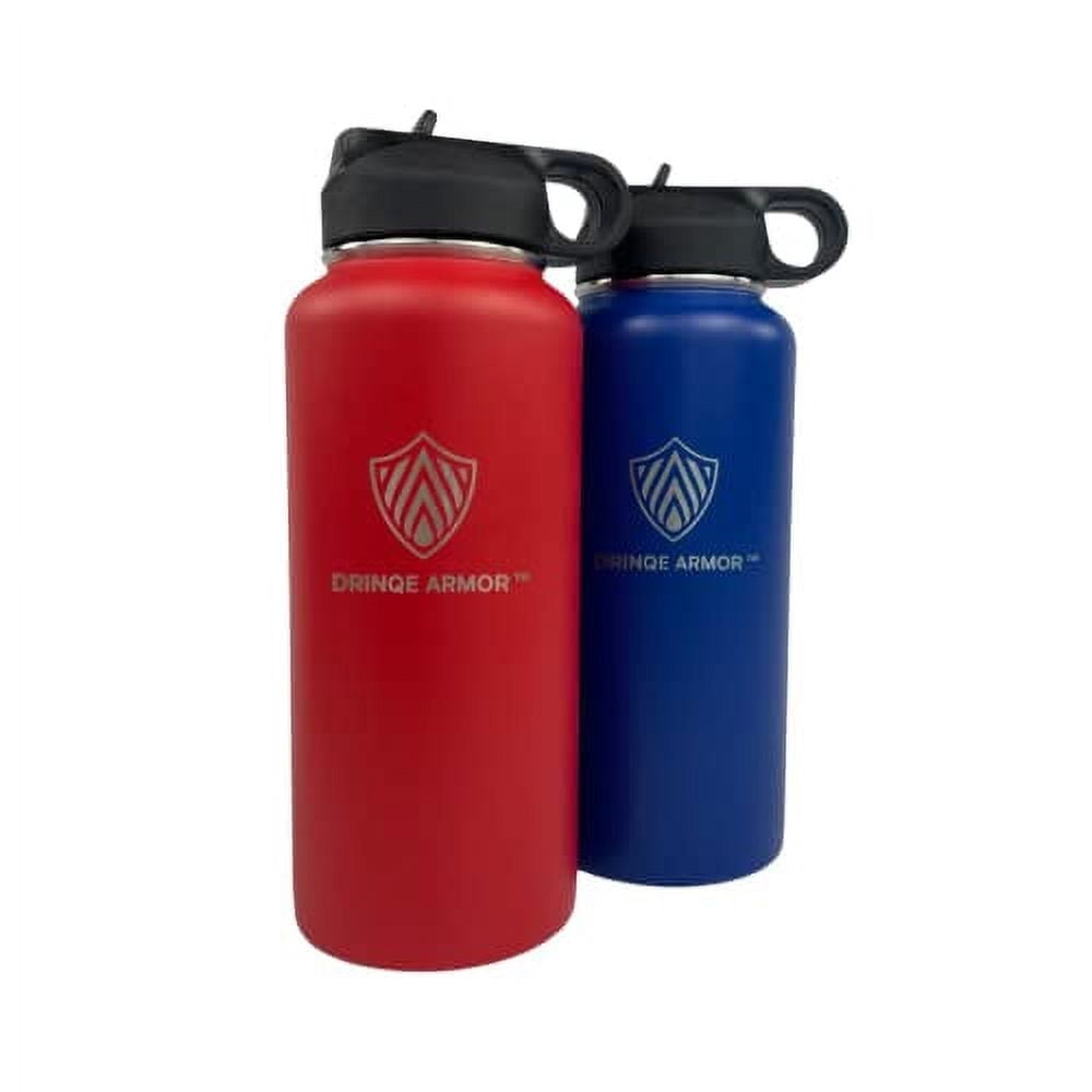 Breeze Life 2-Pack 32oz Stainless Steel Water Bottles – Insulated ...