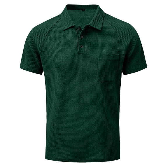 Breeze Polo Shirt for Men Textured Mesh Cooling Summer Shirt ...