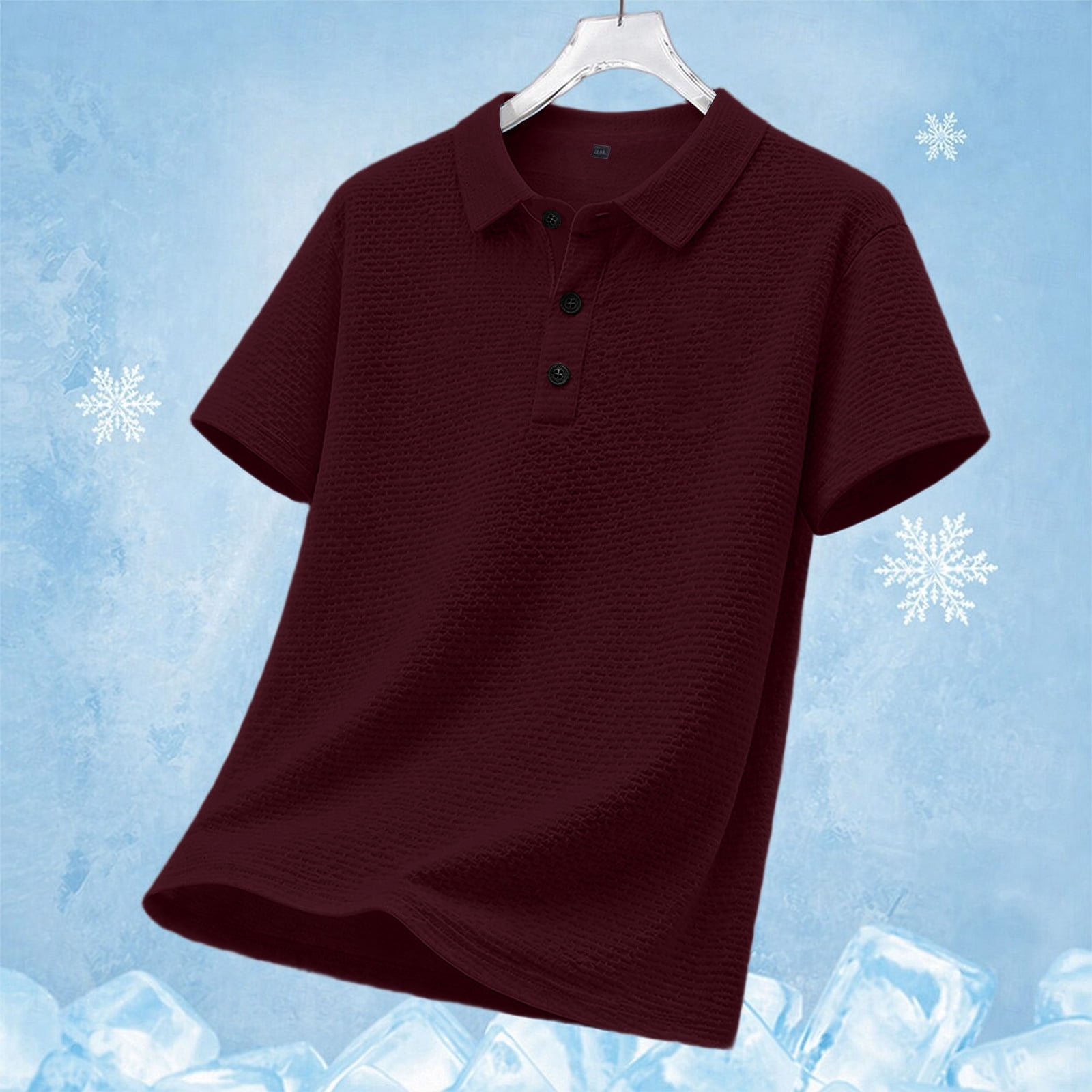 Breeze Polo Shirts for Men Beer Belly Wear Breeze Capri Short Sleeve ...