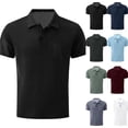 Breeze Polo Shirts for Men Comfortable Quick Dry Stretch Non-Iron Anti ...