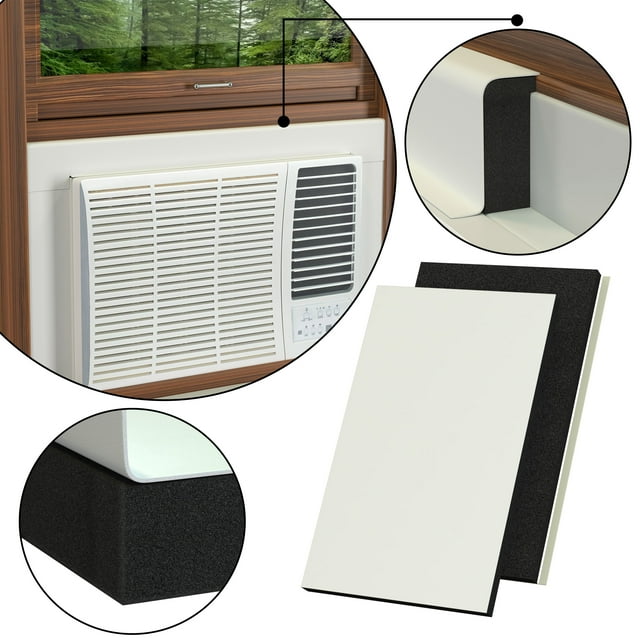 Breeze Stop Insulation Panels for Window AC, Indoor Air Conditioner ...