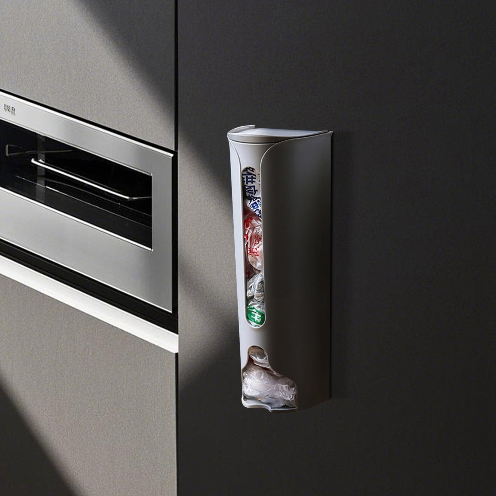 BreezeHive Wall Mounted Pull Out Closet Organizer Plastic No Drill For ...