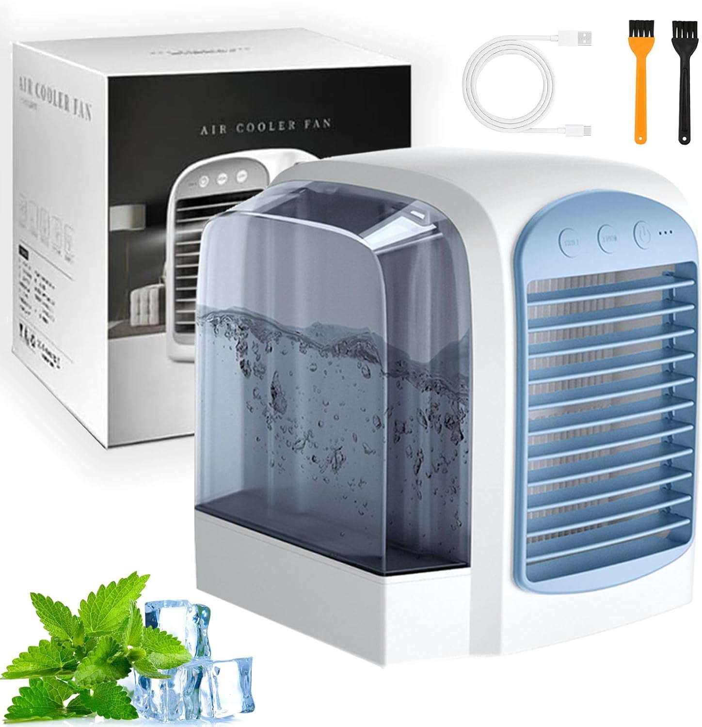 Breezebox Fan, 2025 New Breeze Box Air Conditioner, Breeze Box Ac, Breeze Box Portable Ac with ...