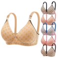 Breezora Adjustable Shoulder Straps Wireless Bra Breathable Back ...