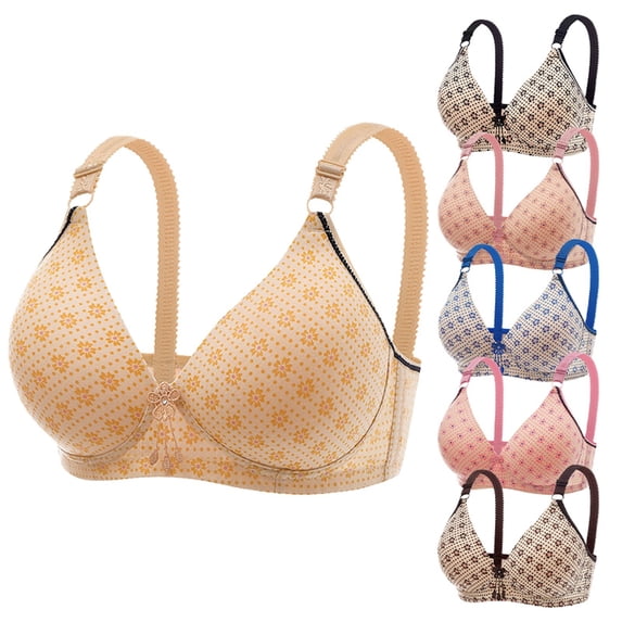 Breezora Adjustable Shoulder Straps Wireless Bra Breathable Back ...