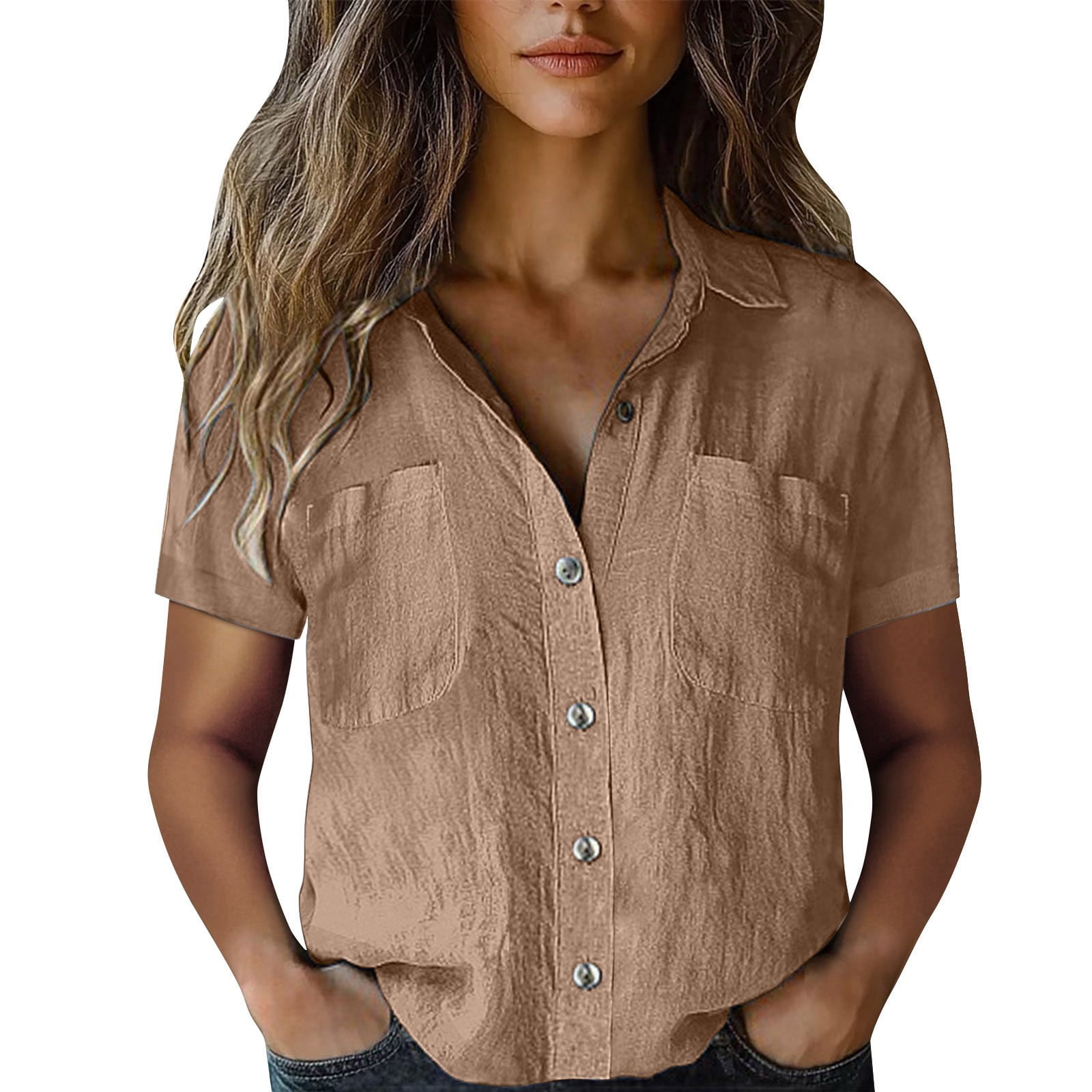 Breezora Casual Fit Ladies Cotton Shirt with Unique Print Design Airy ...