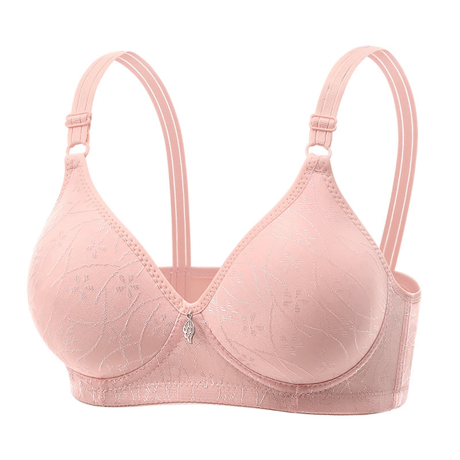 Breezora Classic Front Closure Underwire Bra Smooth Cup Seamless Design Comfortable Support ...